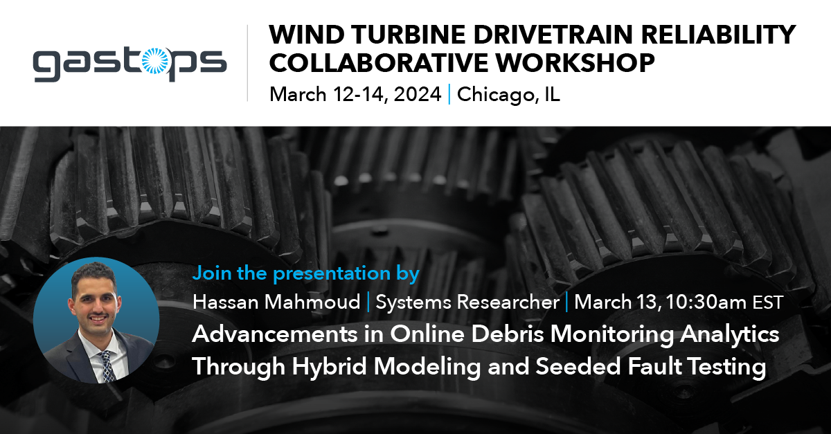Wind Turbine Drivetrain Reliability Workshop 2024 - Gastops Ltd.