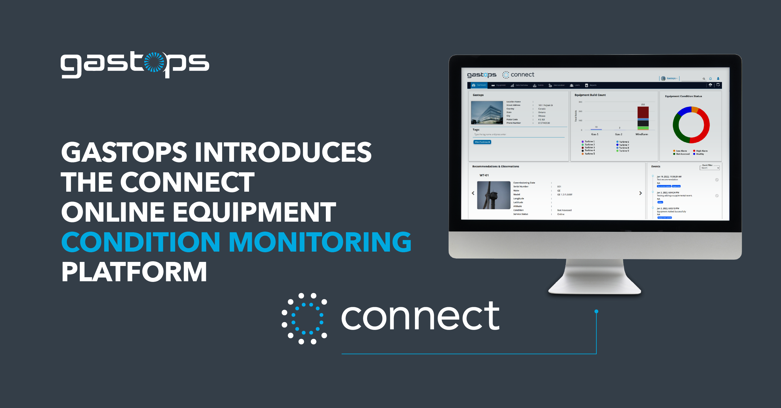 Gastops Introduces the Connect Online Equipment Condition Monitoring ...