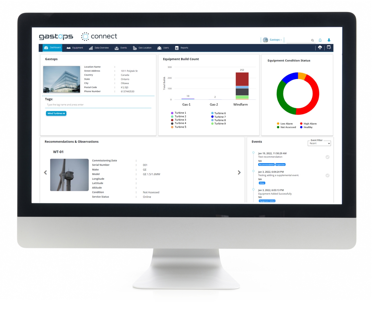Gastops Connect | Condition Monitoring for Gas Turbines